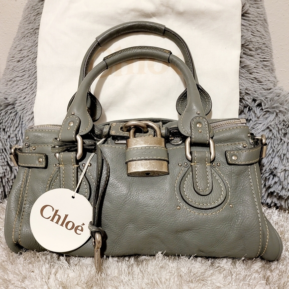 Chloe Bags Authentic Chlo Paddington Medium Satchel Poshmark